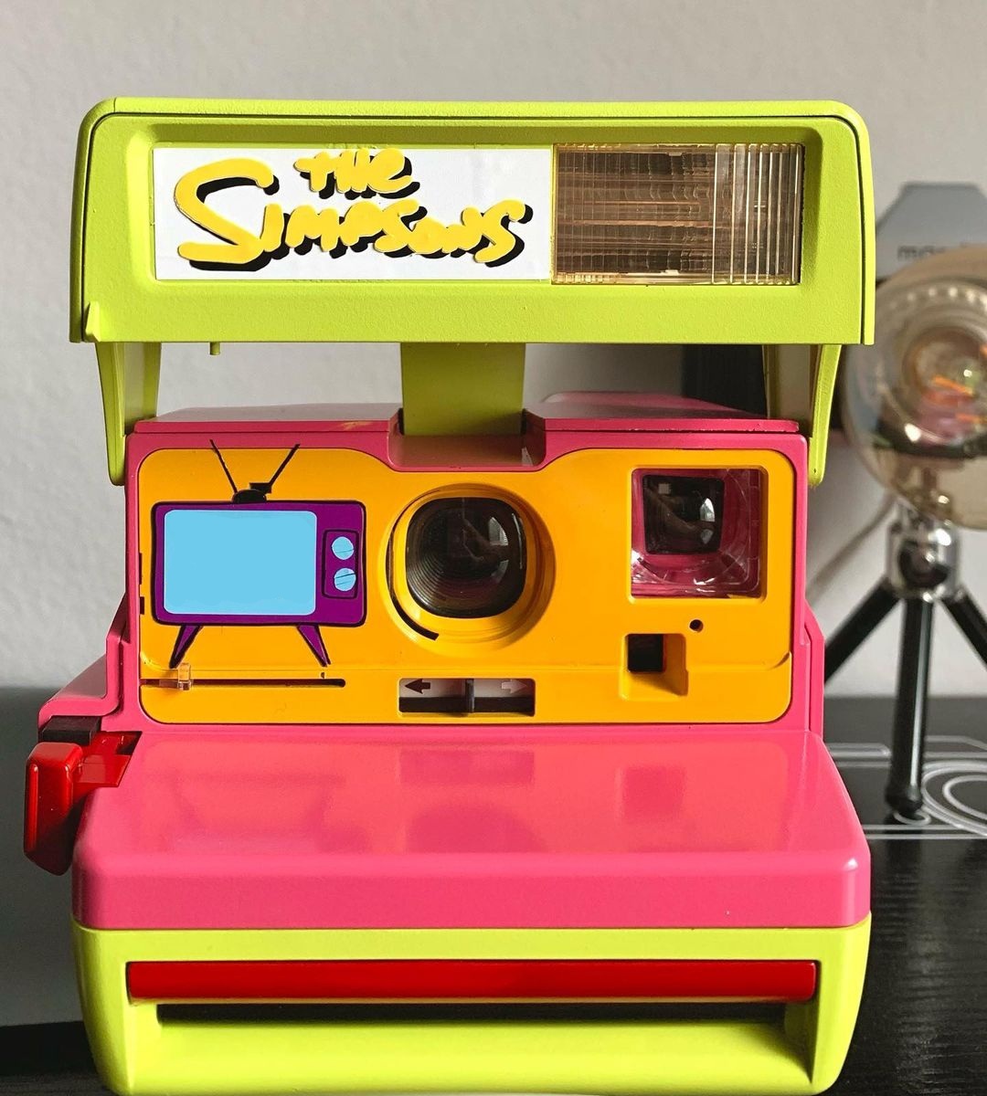 The Simpsons Itchy And Scratchy Custom Polaroid Camera
