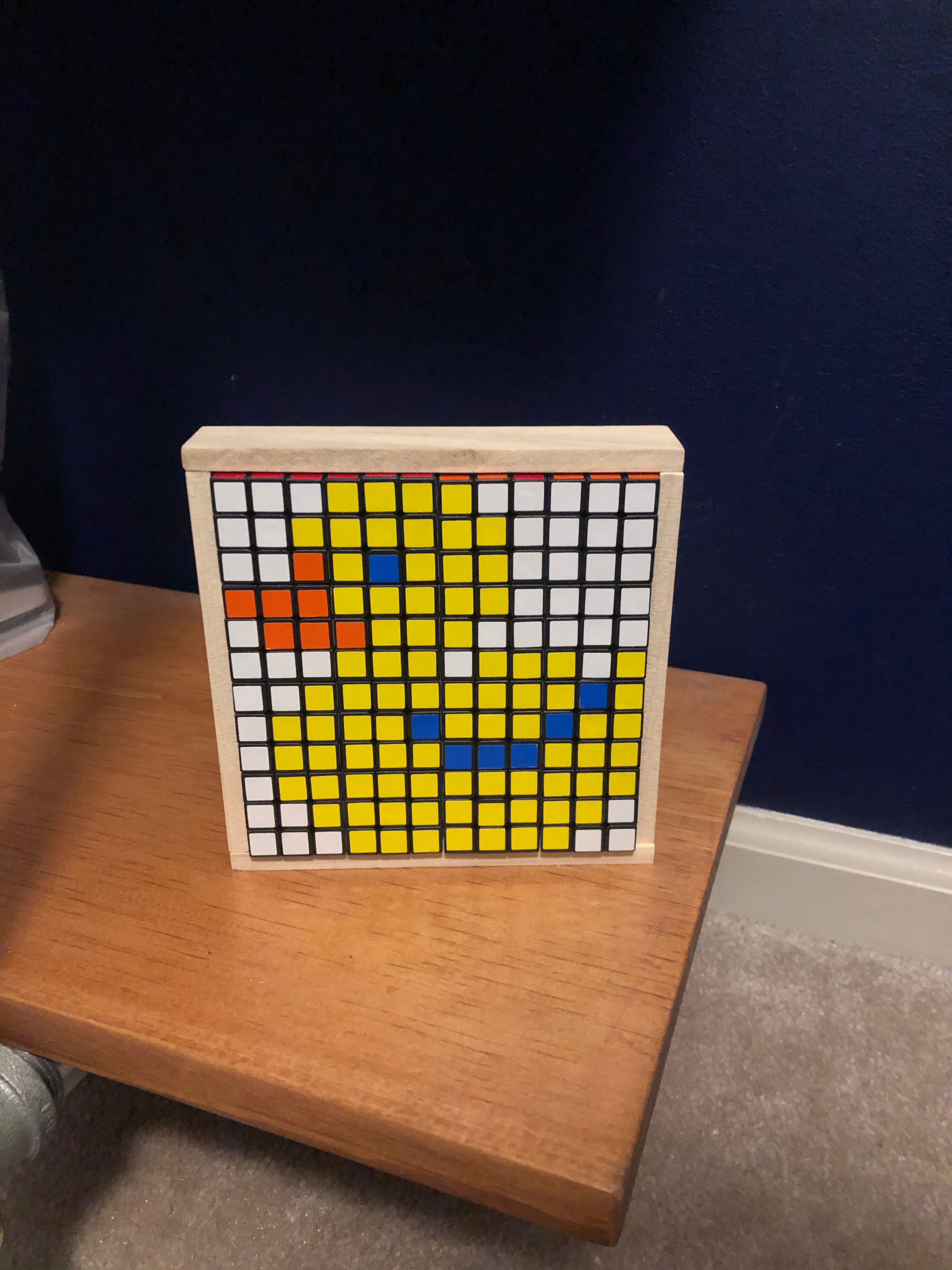Duck Rubik's Cube Mosaic