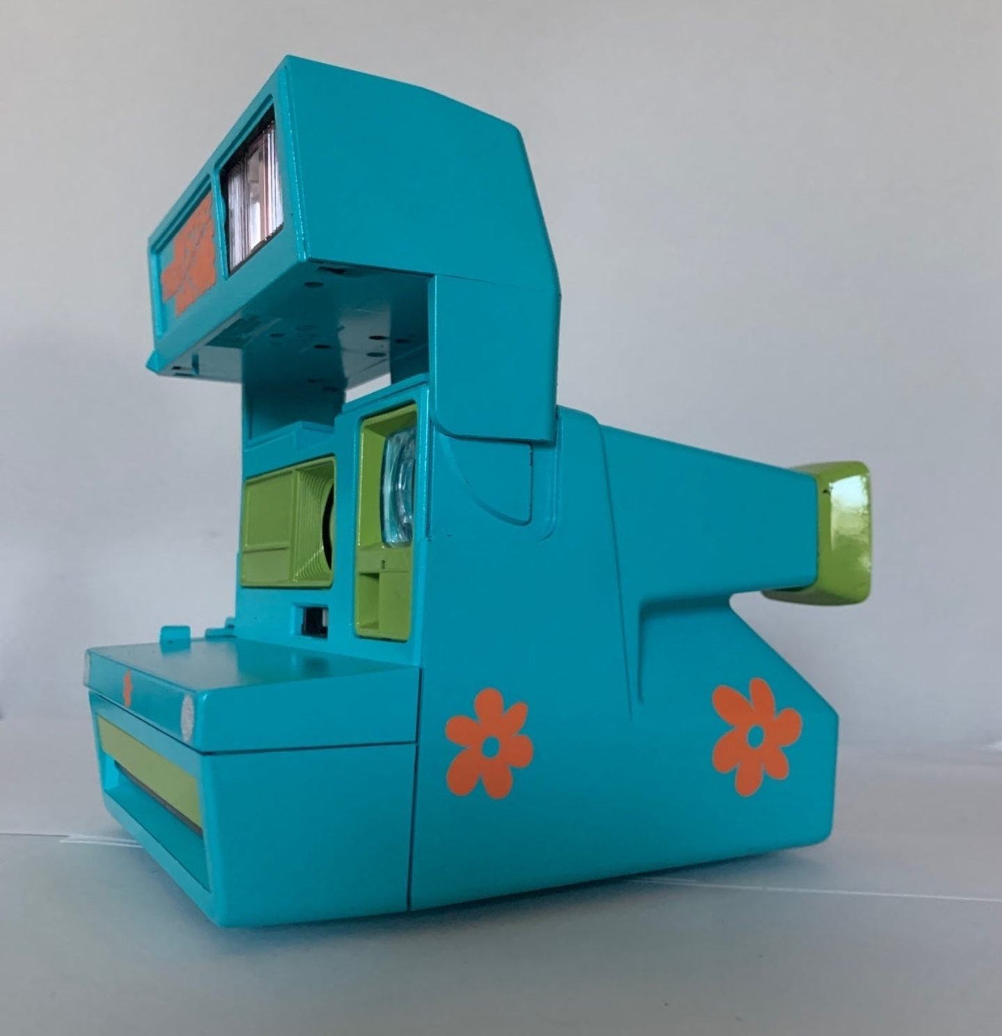 Scooby Doo Mystery Machine Polaroid Camera Custom
